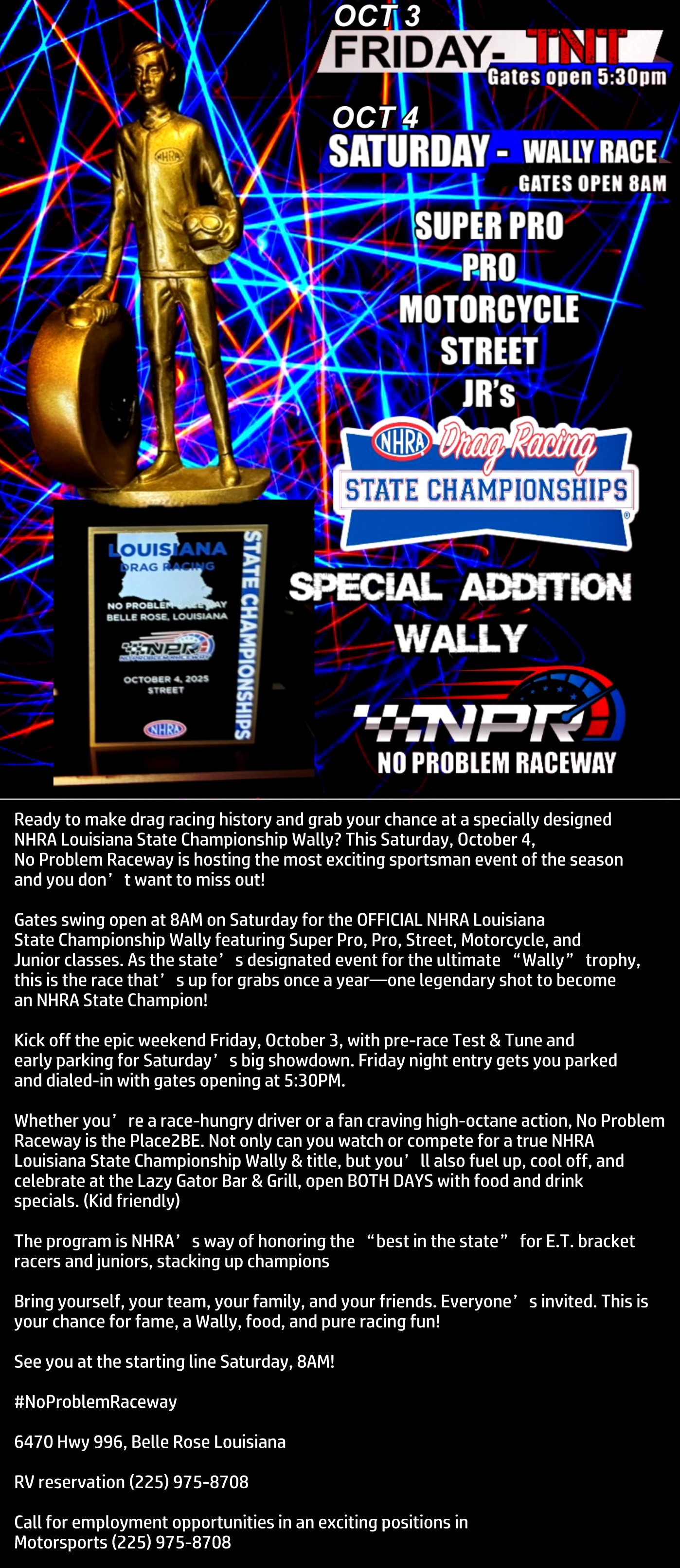 No Problem Raceway
